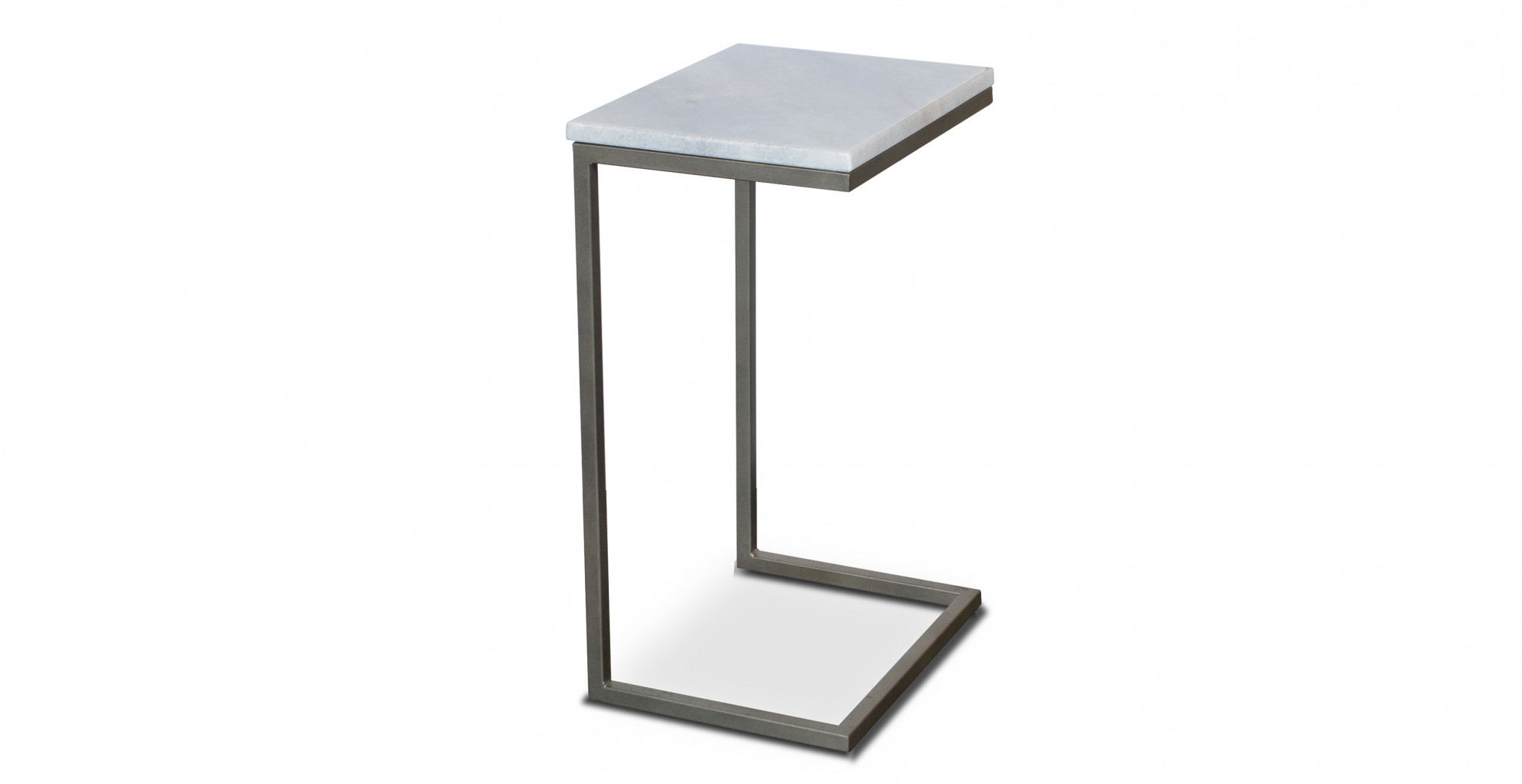 Horizon Home Furniture - Martini White Marble C Table