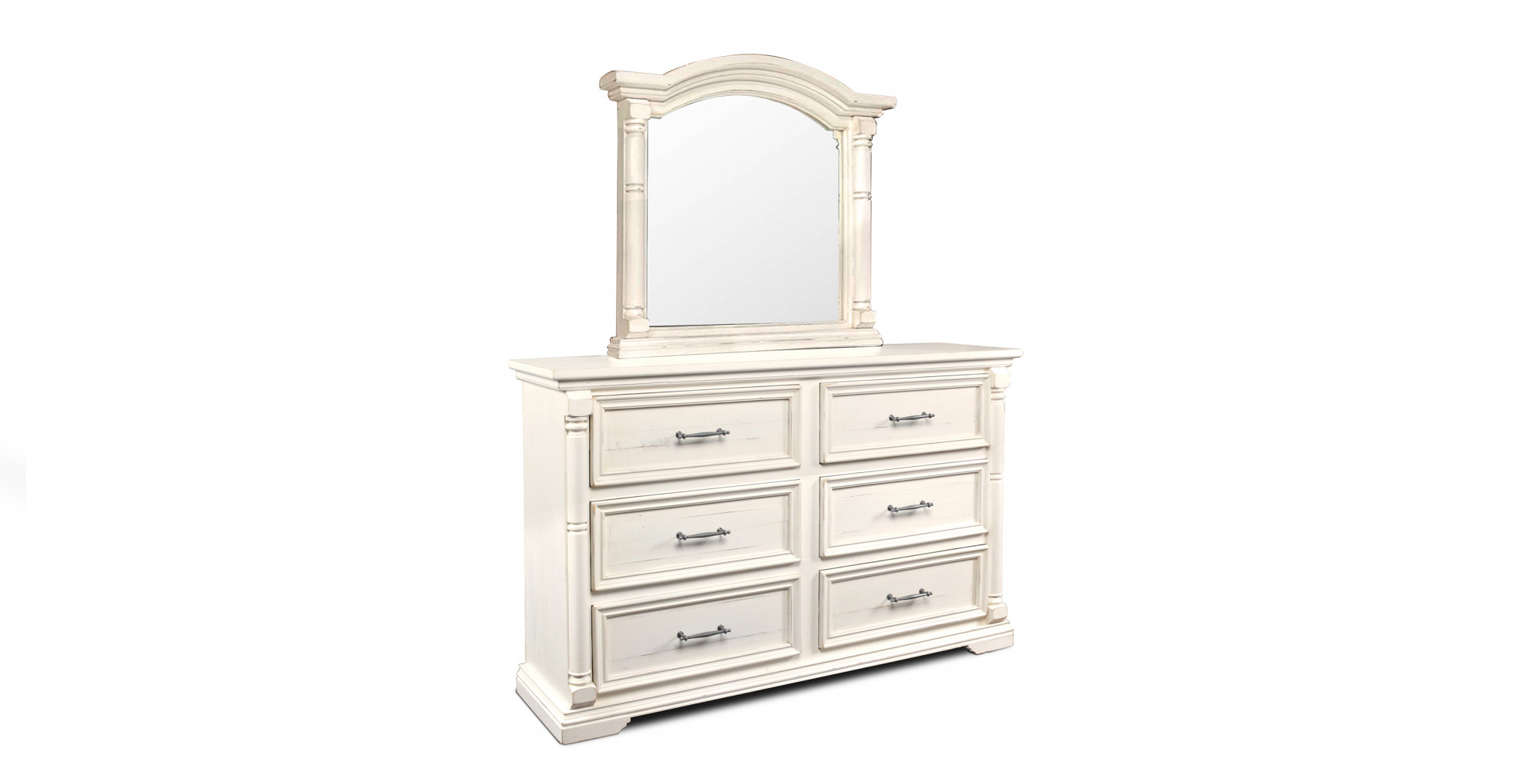 Horizon Home Furniture - Savannah Dresser / Savannah Mirror